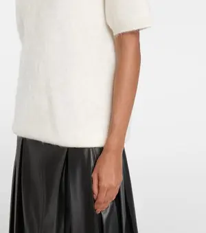 LISA YANG Madelene Cashmere T-shirt - White