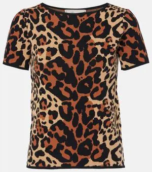 Blumarine Leopard-print Top