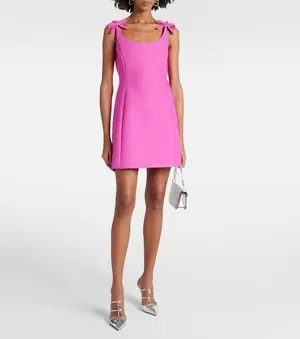 Valentino Garavani Crepe Couture Minidress