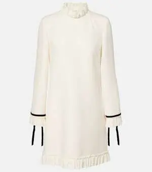 Valentino Garavani Crepe Couture Mini Dress - White