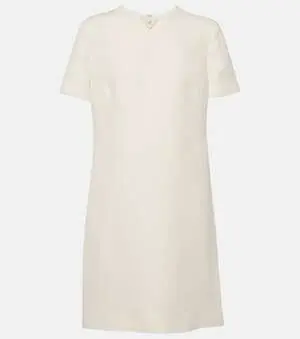 Valentino Garavani Crepe Couture Mini Dress - White