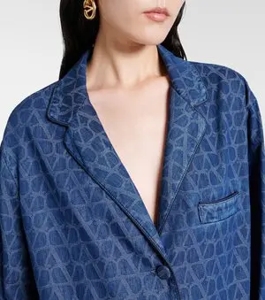 Valentino Garavani Feather-trimmed Shirt