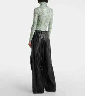 MAISON MARGIELA Printed Jersey Bodysuit