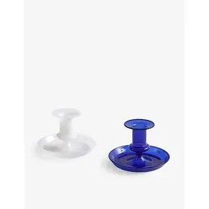 HAY Flare Borosilicate-glass Candle Holder 7cm