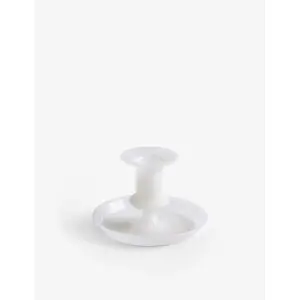 HAY Flare Borosilicate-glass Candle Holder 7cm - White