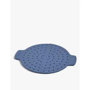 OUR PLACE Fearless Fry Perforated Silicone Pan - Blue Salt