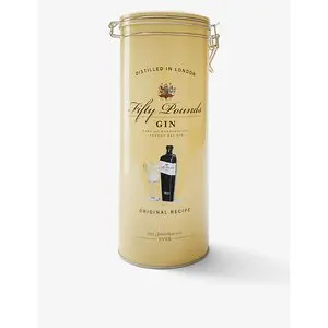 GIN Fifty Pounds Orial Recipe Tin