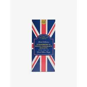 CARTWRIGHT & BUTLER Strawberry And White Chocolate Biscuits 200g - One-color