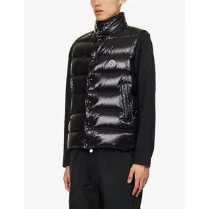 Moncler Branded Shell-down Gilet