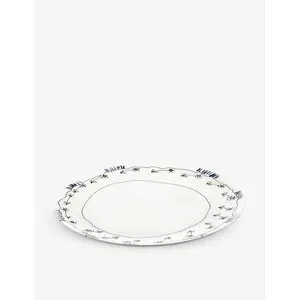 SERAX X Marni Midnight Flowers Flower-motif Bone-china Plate 20cm Set Of Two - One-color