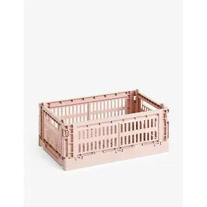 HAY Stackable Small Crate Blush
