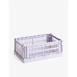HAY Stackable Small Crate Lavender
