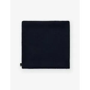 HAY Texture Square Woven Cushion 50cm X 50cm - Blue Black