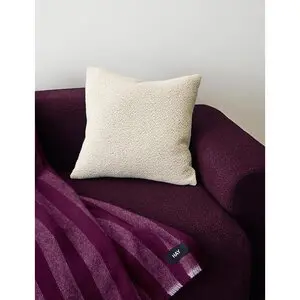 HAY Texture Square Woven Cushion 50cm X 50cm - Cream Melange