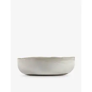 SERAX La Mère Irregular Medium Stoneware Bowl 16.5cm - White