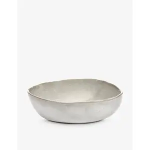 SERAX La Mère Irregular Medium Stoneware Bowl 16.5cm - White