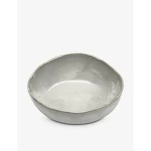SERAX La Mère Irregular Medium Stoneware Bowl 16.5cm - White