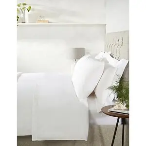 THE WHITE COMPANY Row Cord Egyptian-cotton Pillowcase 75x50cm
