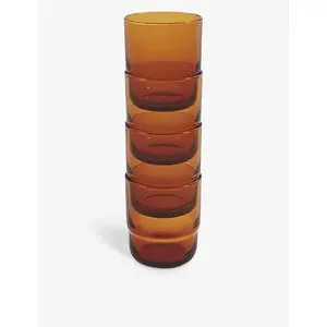 OUR PLACE Night + Day Water Glasses Set Of Four - Sunset