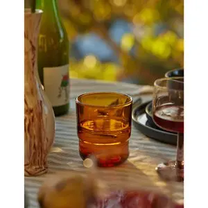 OUR PLACE Night + Day Water Glasses Set Of Four - Sunset