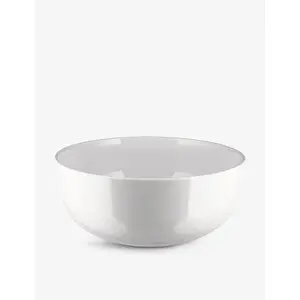 ALESSI Itsumo Porcelain Salad Bowl 25cm - White
