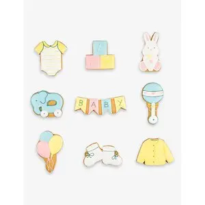 BISCUITEERS Baby Shower Hand-iced Biscuits Tin