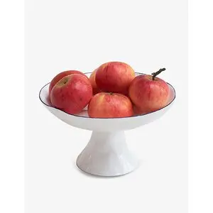 FELDSPAR Contrast-band Handmade Bone-china Fruit Bowl 22cm