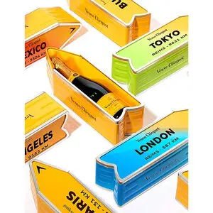 VEUVE CLICQUOT Arrow Brut Nv Champagne With Personalised Tin
