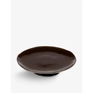 SERAX Ebony La Mere Large Stoneware Plate 30.5cm