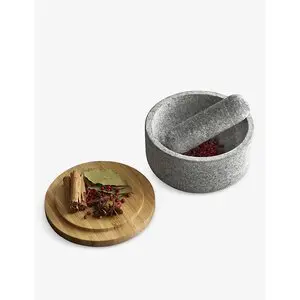 JOSEPH JOSEPH Dash Granite And Bamboo Pestle And Mortar Set