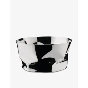ALESSI Compressioni Stainless-steel Basket 19.5cm - Silver