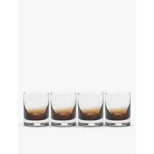 SERAX Kelly Wearstler Zuma Glass Shot Glasses Set Of Four - Brown