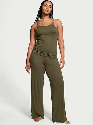 Victoria's Secret Sosoft™ Modal Ribbed Tank & Pants Set Green