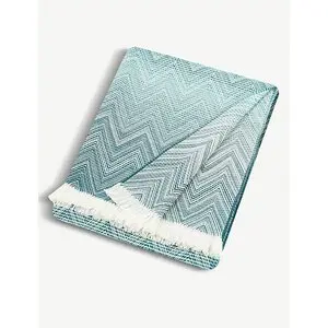 Missoni Timmy Lambs Wool Throw 190 X 130cm