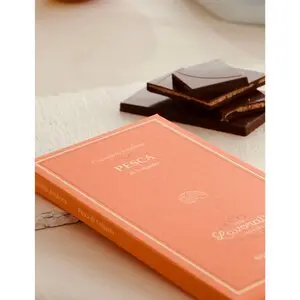 LAVORATTI 1938 Dark Chocolate And Peach Bar 80g