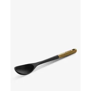 STAUB Branded Silicone And Wood Serving Spoon 31cm - One-color