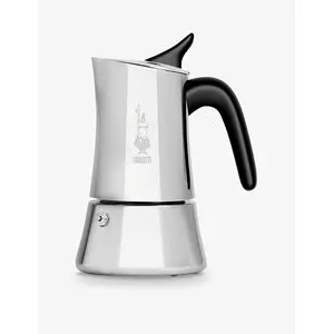 BIALETTI Moon Exclusive Six-cup Stainless-steel Coffee Maker - Silver