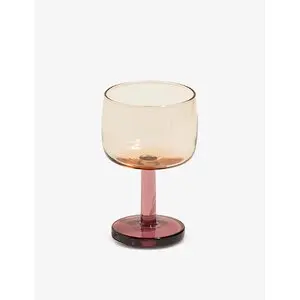 OUR PLACE Party Coupe Glasses Set Of Four - Peach/rosa