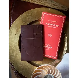 LAVORATTI 1938 Dark Chocolate And Tangerine Bar 80g