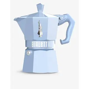 BIALETTI Moka Express Exclusive Three-cup Aluminium Espresso Maker - Blue