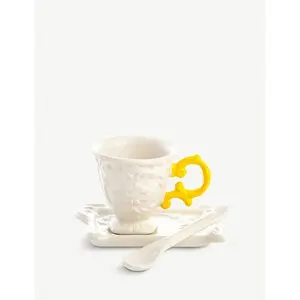 SELETTI I-wares Bone China Porcelain Coffee Cup - One-color