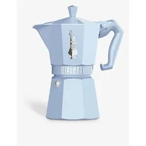 BIALETTI Moka Express Six-cup Aluminium Espresso Maker - Blue