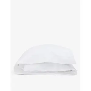 THE WHITE COMPANY Cranleigh Bordered Cotton Duvet Cover - White