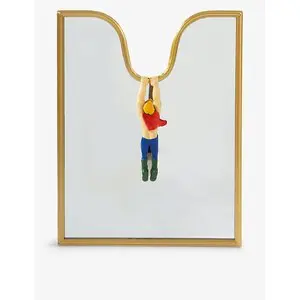 SELETTI Circus Characters Resin And Glass Mirror 35cm X 45cm - One-color