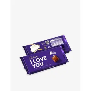 CADBURY I Love You Dairy Milk Chocolate Bar 110g - One-color