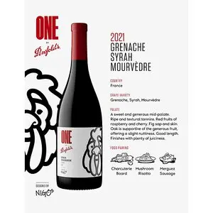 PENFOLDS One French Grenache Syrah Mourvèdre