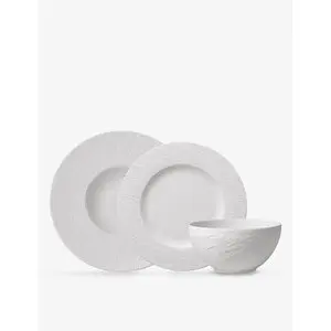 VILLEROY & BOCH Manufacture Rock Blanc Porcelain Starter Set Of Six - One-color