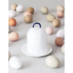 FELDSPAR Hand-painted Bone-china Cloche 13cm X 13cm