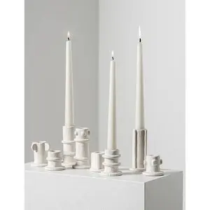 SERAX 03 Molly Stoneware Candle Holders Set Of Three