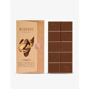 NEUHAUS Milk Chocolate Bar With Biscuit Pieces 100g
